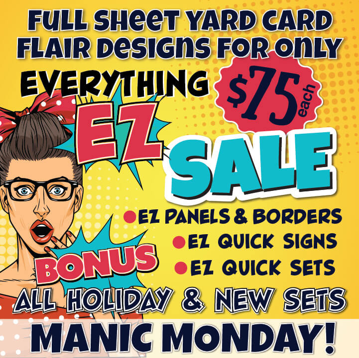 Yard Card Planet | Yard Cards Wholesale | Yard Card Supply Vendor