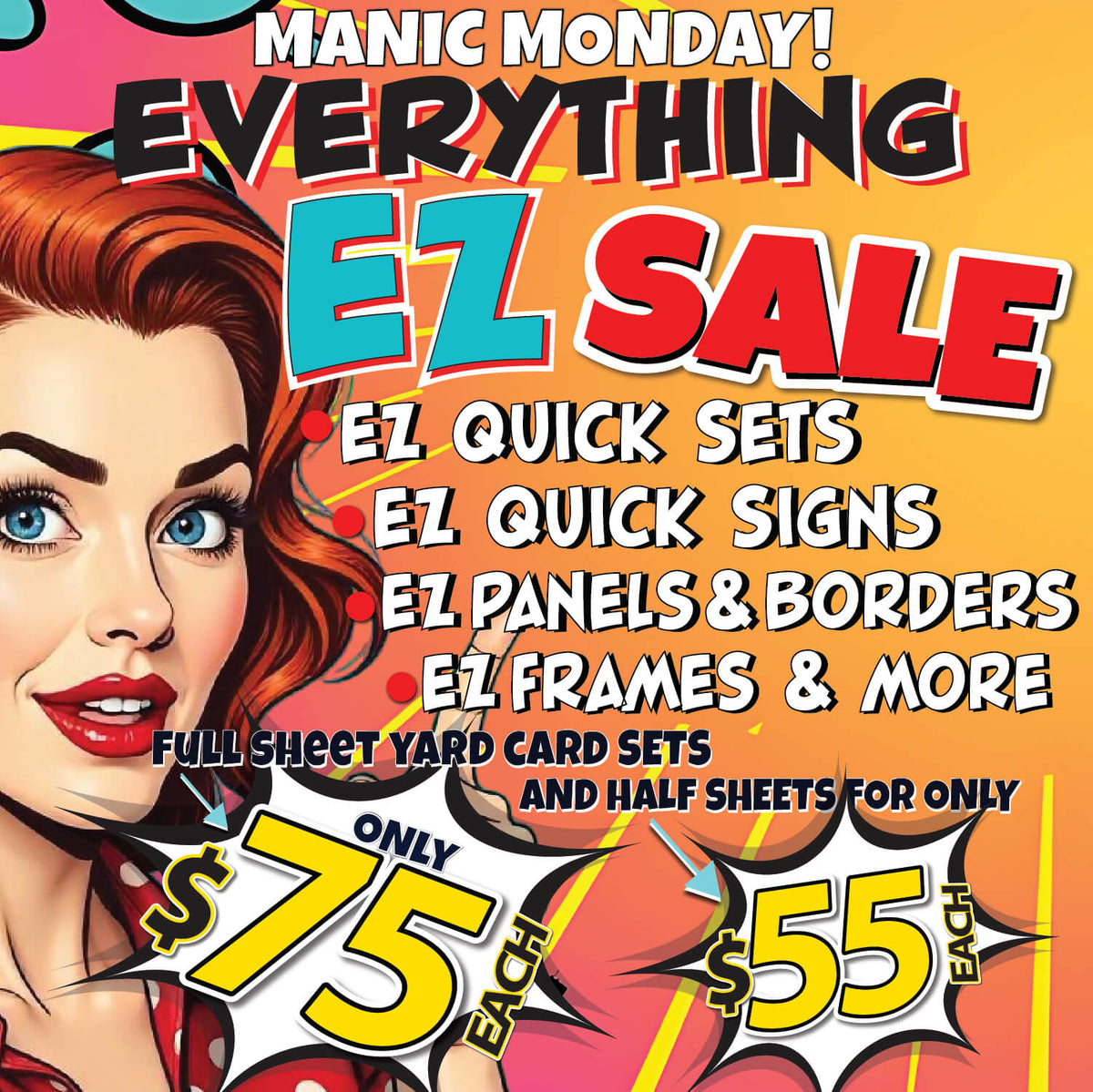 Yard Card Planet | Yard Cards Wholesale | Yard Card Supply Vendor