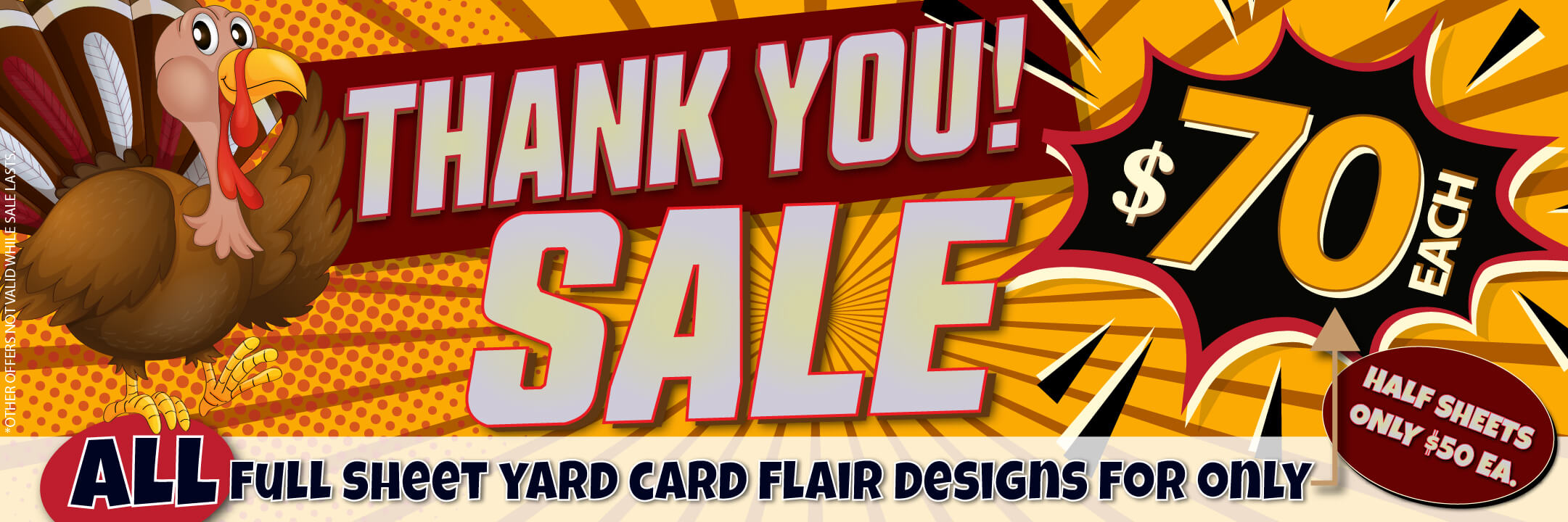 Yard Card Planet | Yard Cards Wholesale | Yard Card Supply Vendor